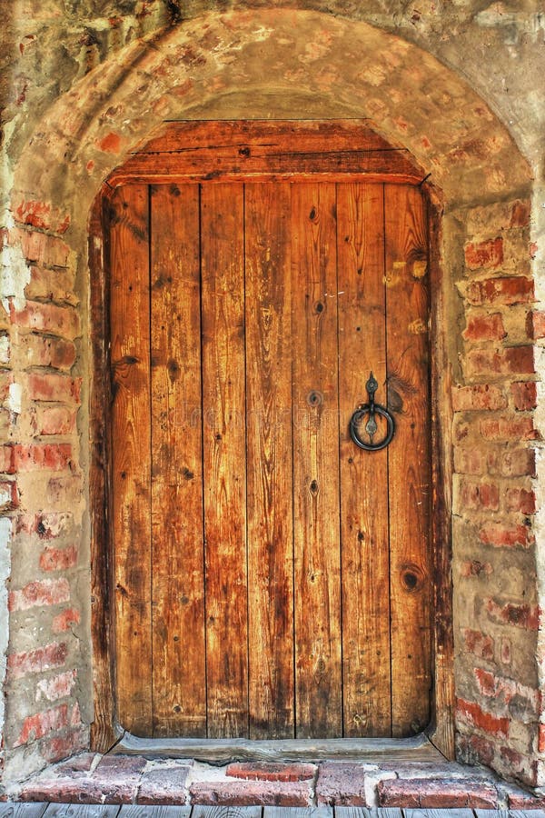 Old Door, in Monastery of Saint Catalina in Arequipa, Peru Stock Image ...