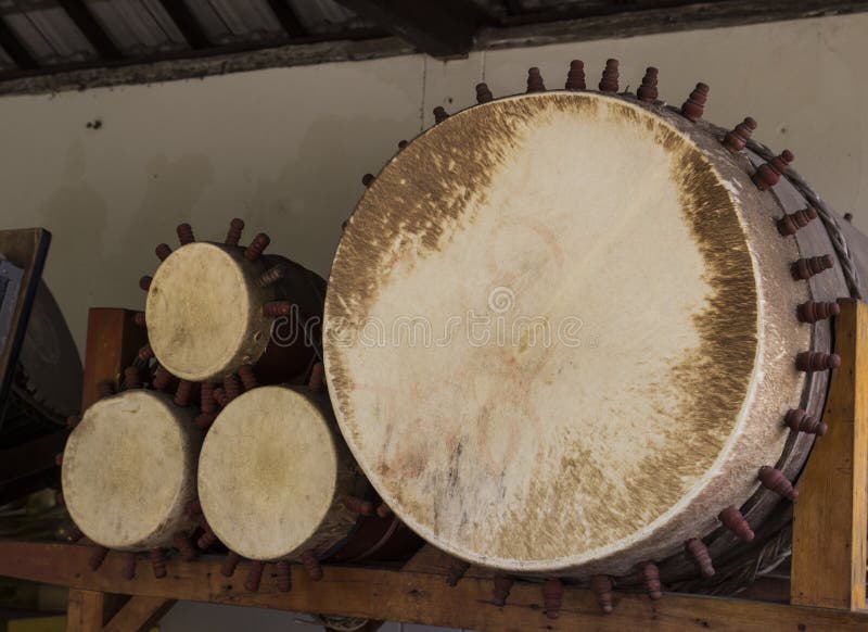 Ancient drum stock image. Image of material, brown, drum - 42489697