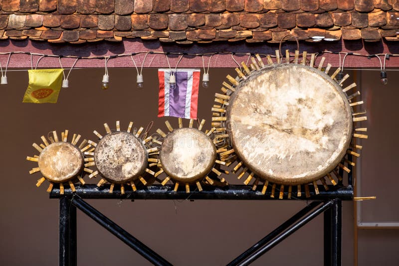 The Ancient Drum and Drumsticks Stock Photo - Image of tercet, aria ...