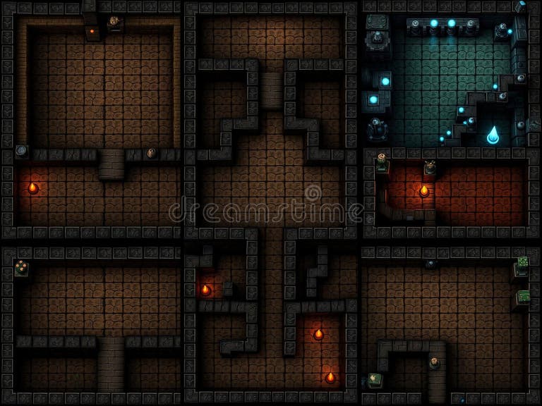 Ancient Dungeon Map Stock Illustrations – 378 Ancient Dungeon Map Stock ...