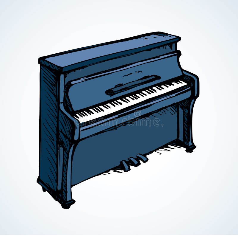 Grand Piano and Stool for Musician Stock Vector - Illustration of grand ... Grand Piano and Stool for Musician Stock Vector - Illustration of grand ...