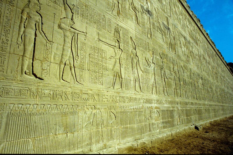 Ancient Egypt Archaeological Remains of Ancient Civilization Stock ...