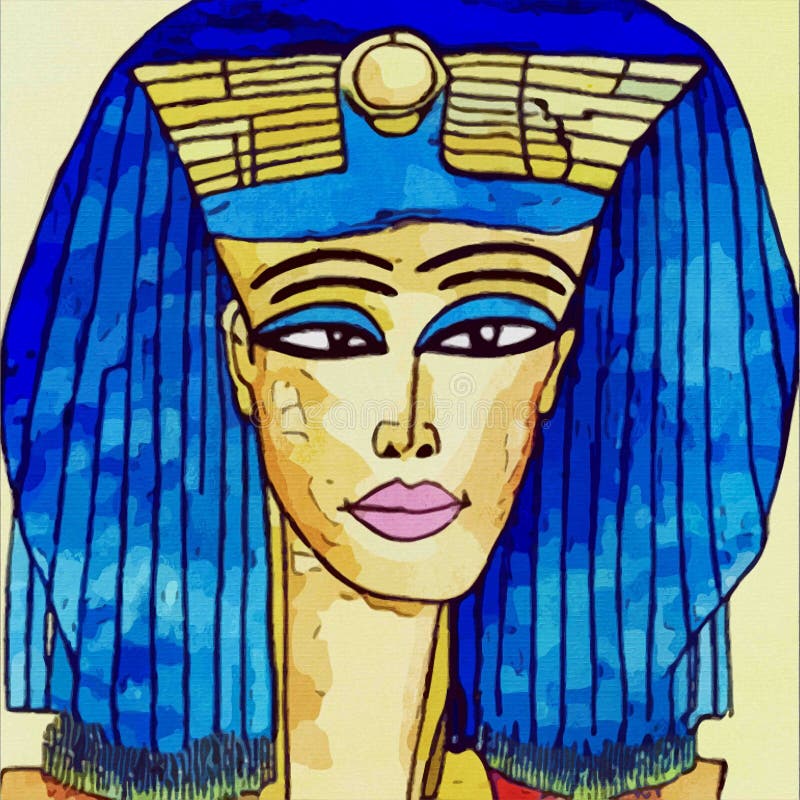 Ancient Egypt Background.Egyptian Hieroglyph Stock Illustration ...