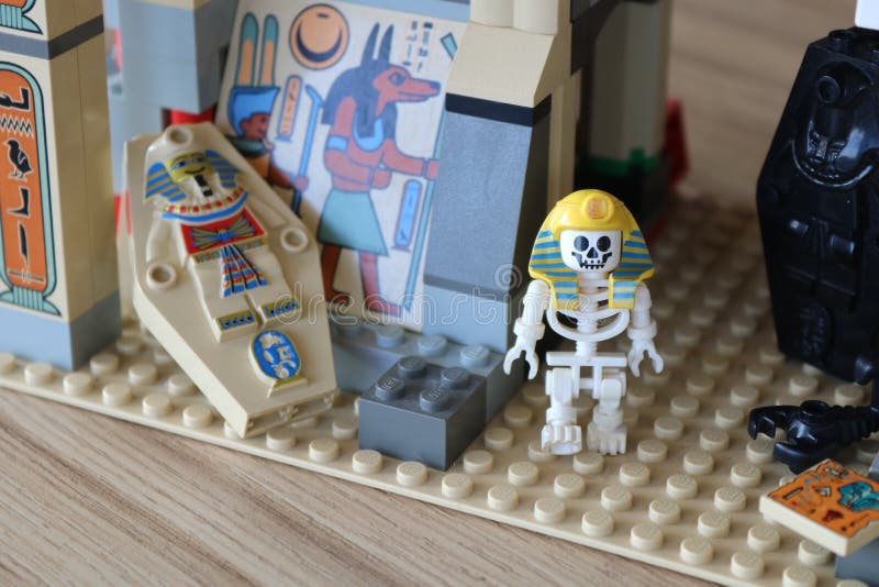 Ancient Egypt Lego Building Editorial Photography - Image of lego ...