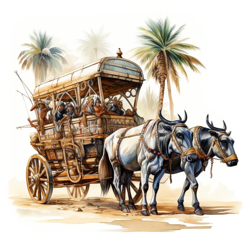 Egypt Oxen Stock Illustrations – 38 Egypt Oxen Stock Illustrations ...