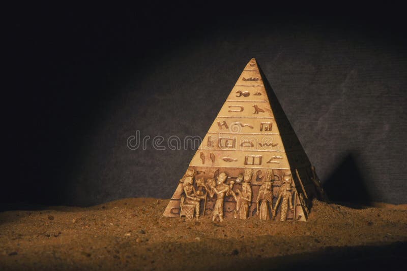 Ancient Egypt Pyramid stock photo. Image of desk, background - 316585622
