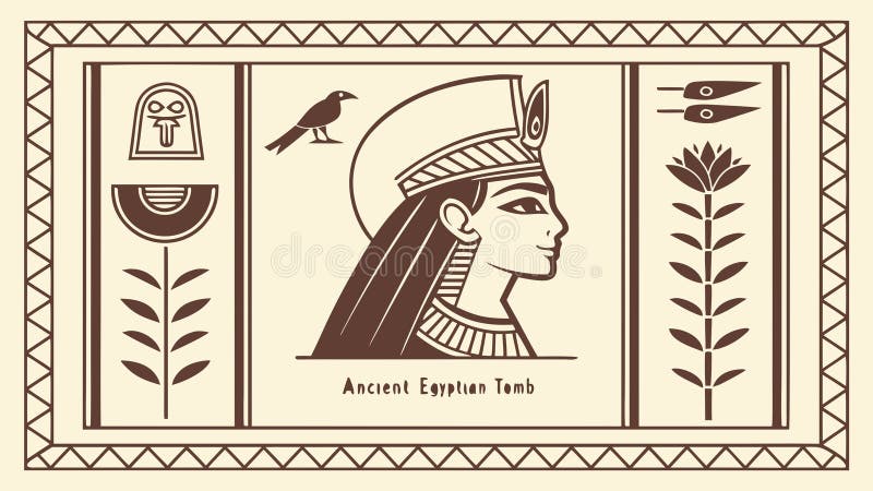 Ancient Egyptian Art Panel Stock Illustrations – 97 Ancient Egyptian ...