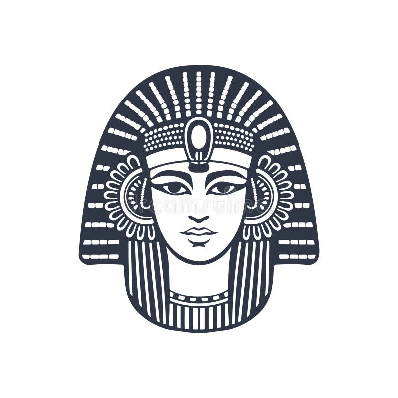 Ancient Egyptian Goddess Cleopatra. Ruler of Ancient Egypt Stock Vector ...