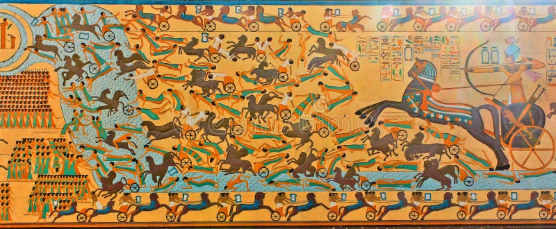 Ancient Egyptian Pharaonic Art Stock Photo - Image of pattern ...