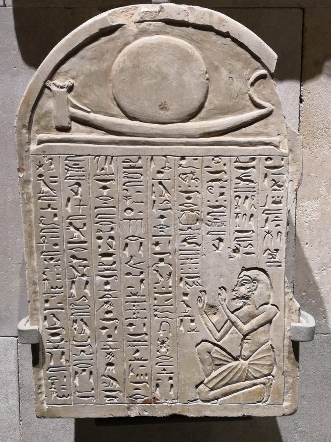 Egyptian script stock image. Image of stone, history - 32122835