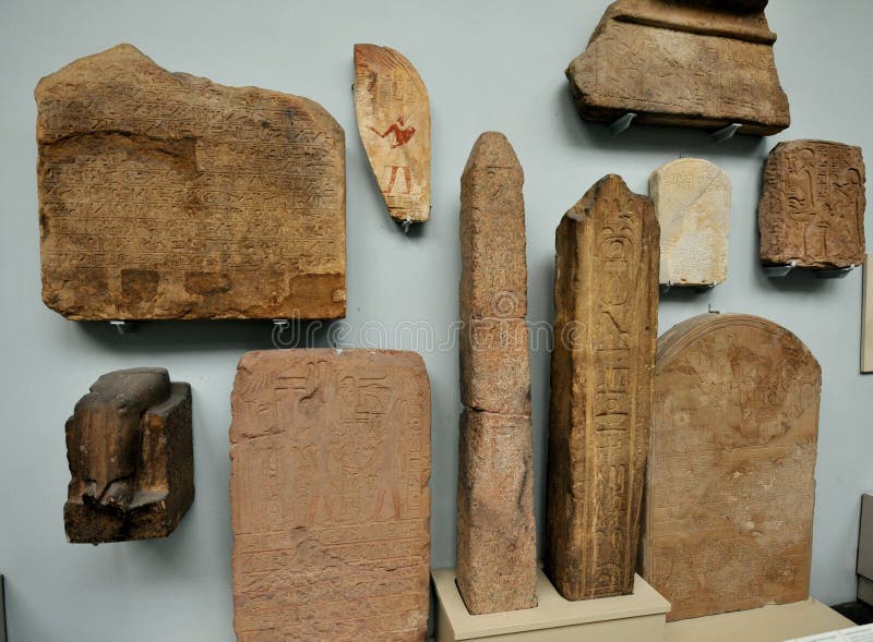 Ancient Egyptian Inscriptions Displayed at the British Museum Used To ...