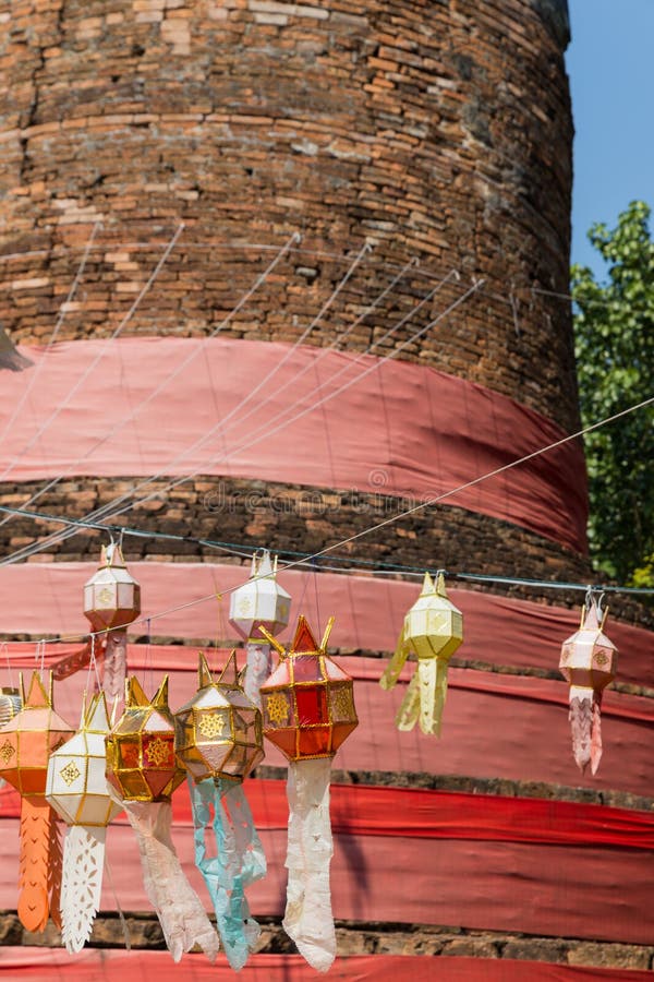 Ancient Elephant Monument Ruin in Thailand Style Stock Image - Image of ...