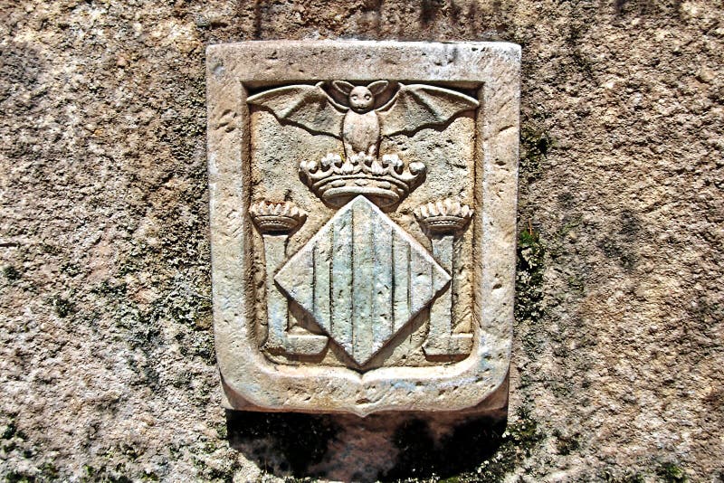 Ancient emblem stock photo. Image of plaque, antique - 95980306