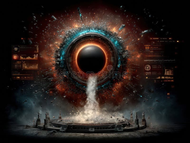 Ancient Energy Artifacts 3 stock illustration. Illustration of visual ...