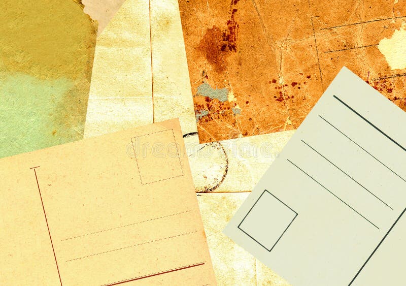 Ancient Envelopes and Letters Stock Image - Image of nostalgia ...
