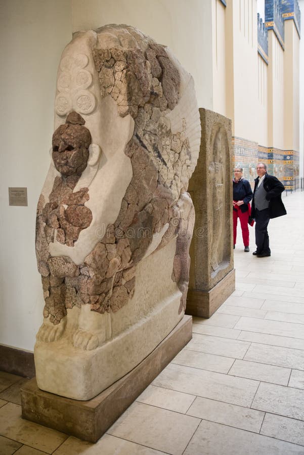 Ancient Exhibit at Pergamon Museum in Berlin, Germany Editorial Photo ...