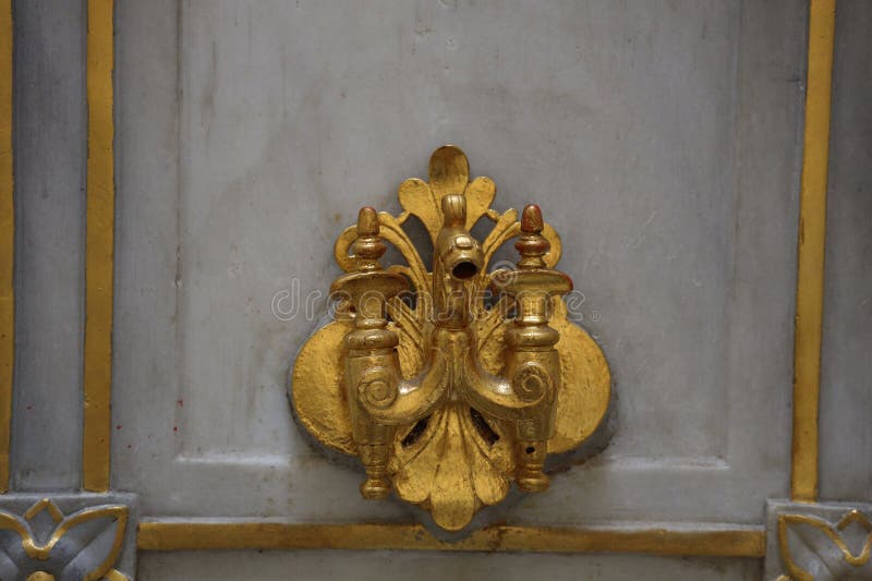 Ancient Faucet Inside Topkapi Palace, Turkey Stock Image - Image of ...