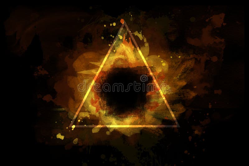 Element Triad Magic Symbol Stock Illustrations – 7 Element Triad Magic ...