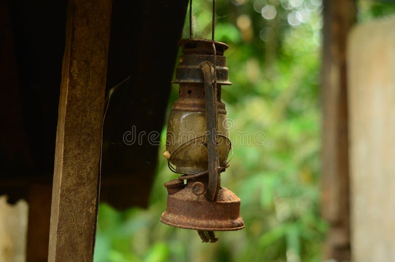 Ancient fire lamp stock image. Image of ancient, fire - 204395049
