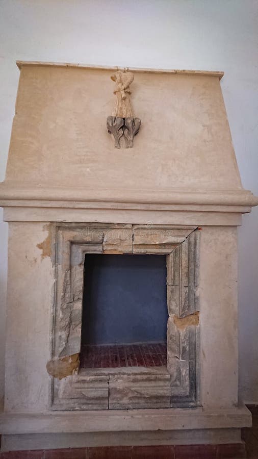 Ancient fireplace stock photo. Image of homestead, aged - 31657464