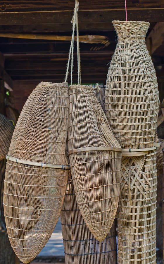 Ancient fishing equipment. stock image. Image of fisherman - 23664433