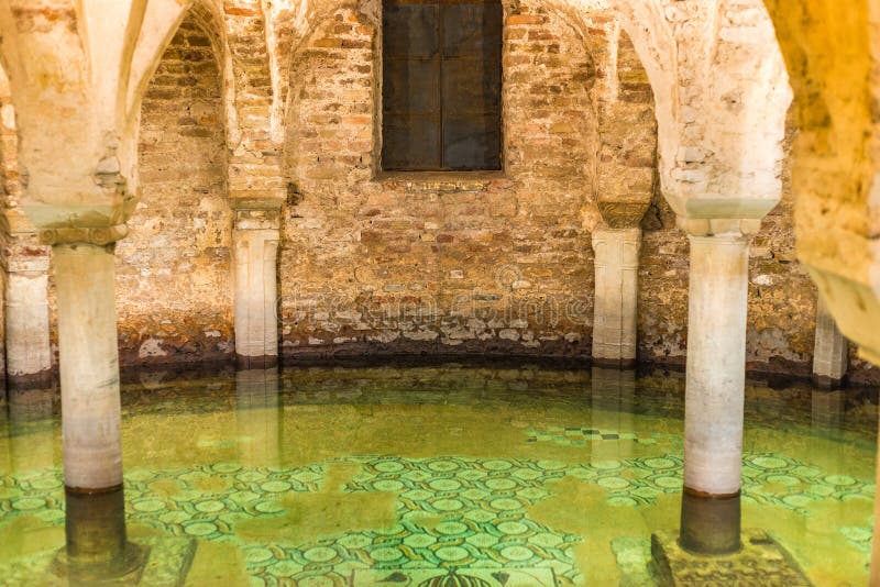 Ancient flooded crypt stock photo. Image of italy, vault - 83982598