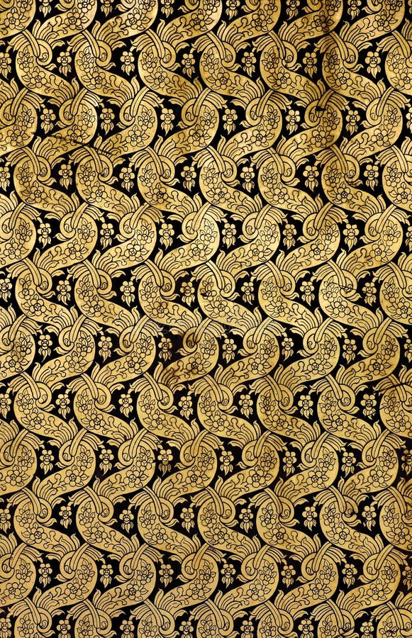 Ancient flower pattern art stock image. Image of color - 24452305