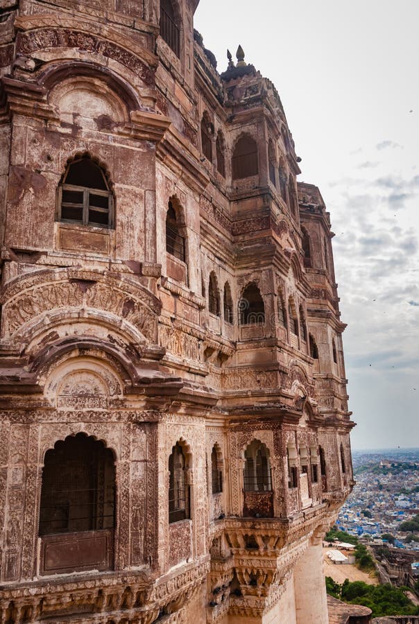 Ancient Fort Artistic View with Bright Sky at Morning Stock Photo ...
