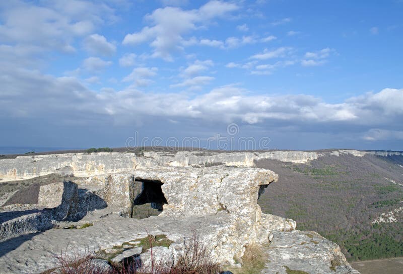 Ancient Fortress Mangup-Kale (Crimea) Stock Photo - Image of mangup ...