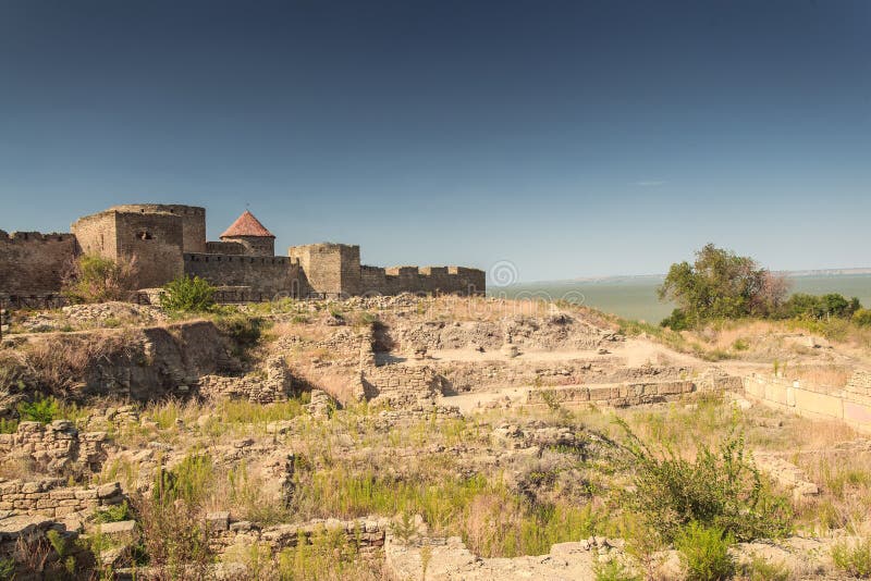 An Ancient Fortress of the 17th Century Stock Photo - Image of brittany ...