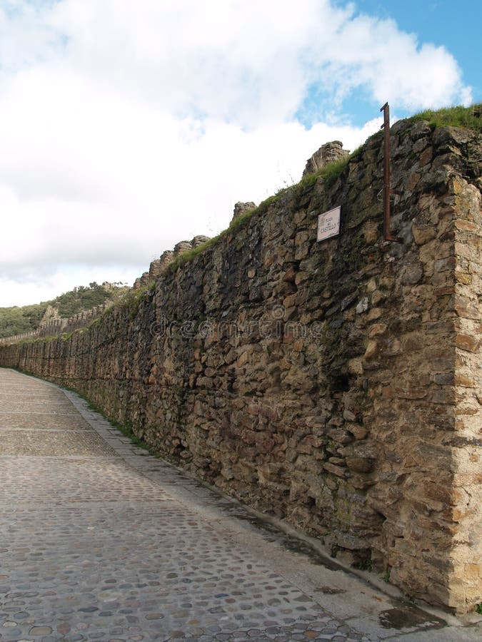 Ancient Fortress Wall stock image. Image of ancient, stonewall - 1631827