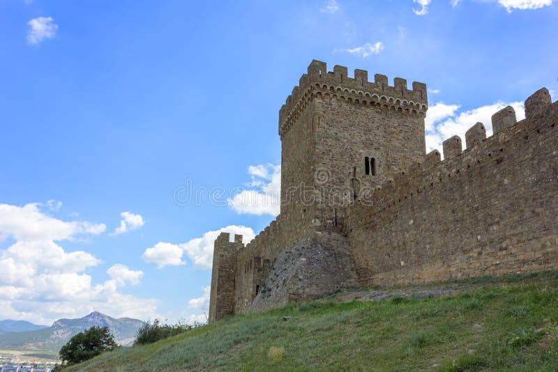 The ancient fortress stock photo. Image of ancient, architecture - 93710346