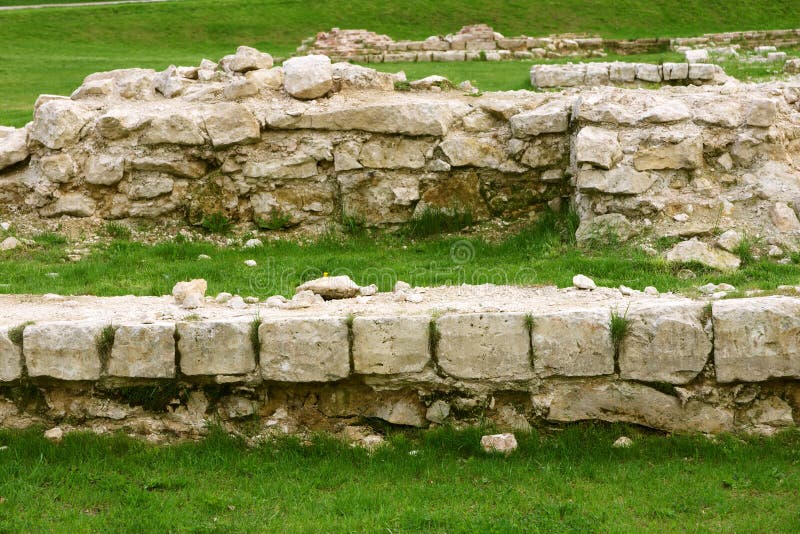 Ancient foundation stock image. Image of construction - 11782119