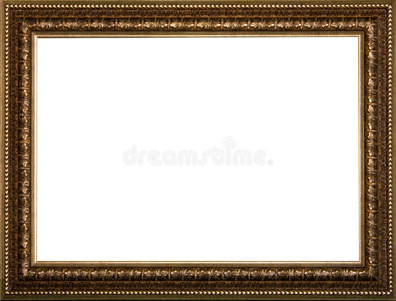 Ancient frame stock image. Image of flower, framework - 13345305