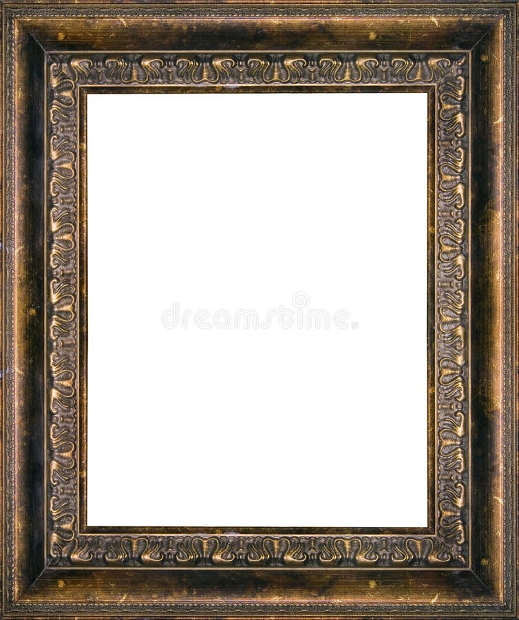 Ancient frame stock image. Image of exhibition, ornamental - 13365541