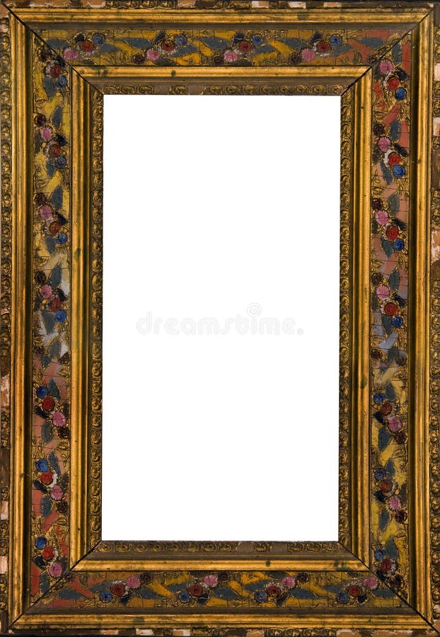 Ancient frame stock photo. Image of retro, gold, square - 13365610