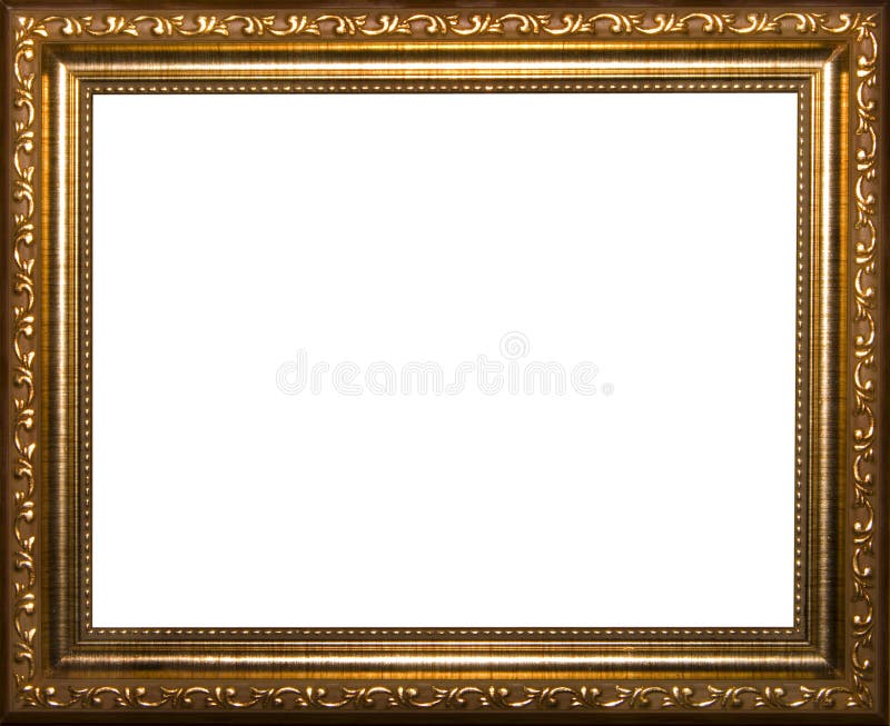 Ancient frame stock image. Image of empty, ornamental - 13377155