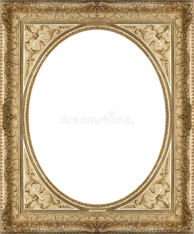 Ancient frame stock photo. Image of gold, design, decoration - 4676254