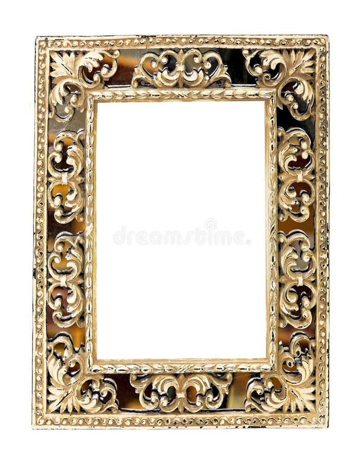 Ancient frame stock image. Image of rectangular, framing - 5148165