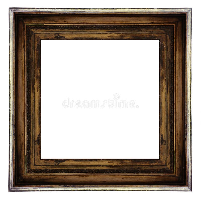 Ancient frame for art stock image. Image of framework - 140134009