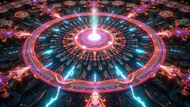 Ancient Future Energy Core stock image. Image of gaming - 369583049