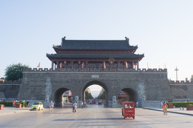 Ancient gate tower editorial photo. Image of historic - 59057521