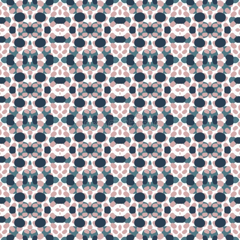 Ancient Geometric Pattern in Repeat. Fabric Print. Seamless Background ...
