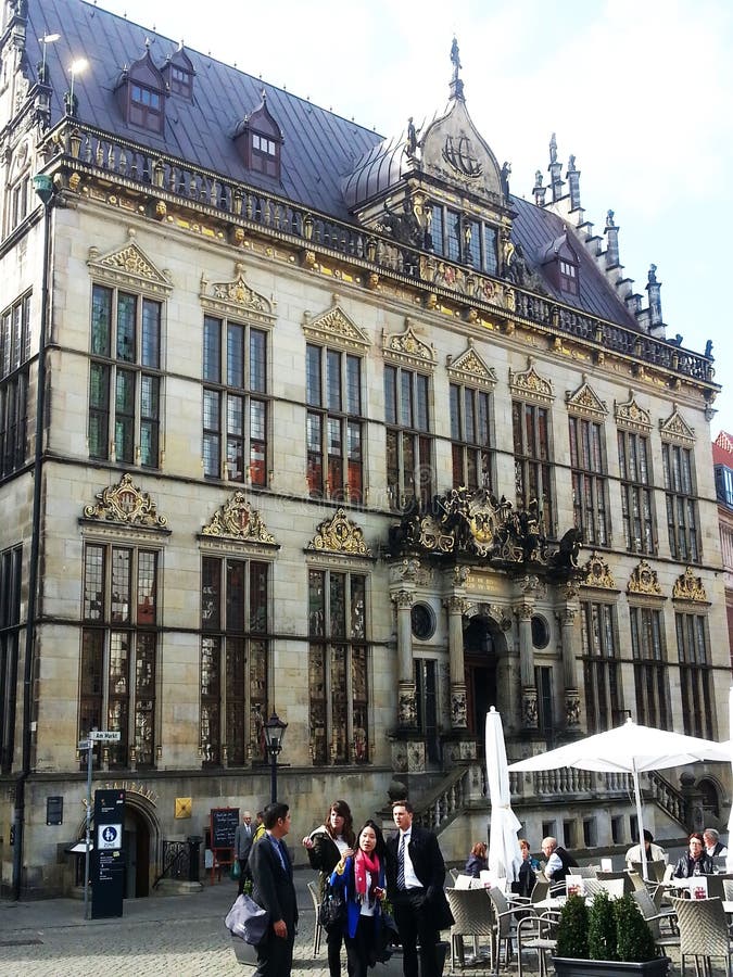 Ancient German Administrative Building Editorial Stock Photo - Image of ...