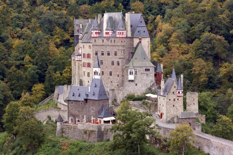 Ancient German Castle in the Autumn Editorial Photography - Image of ...