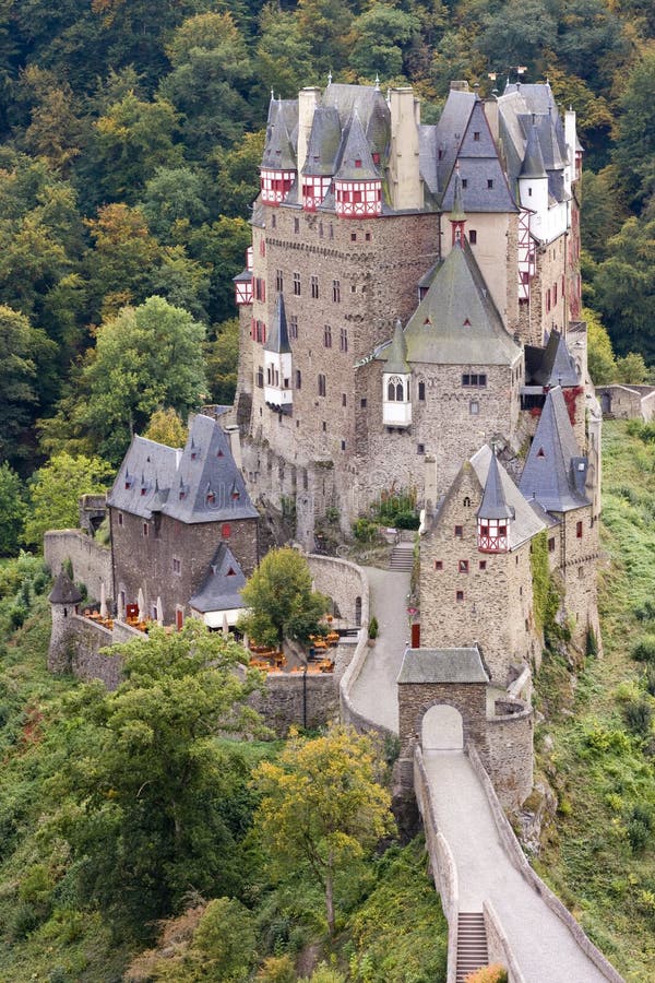 Ancient German Castle in the Autumn Editorial Image - Image of history ...
