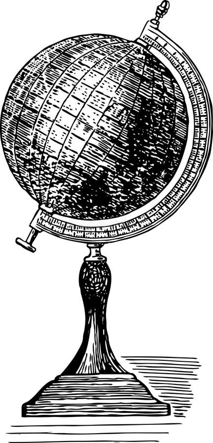 Ancient globe stock vector. Illustration of planet, latitude - 30648597 Ancient globe stock vector. Illustration of planet, latitude - 30648597