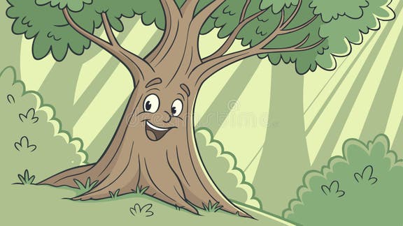 Ancient Gnarled Tree with Deep Roots, Symbolizing Longevity and ...