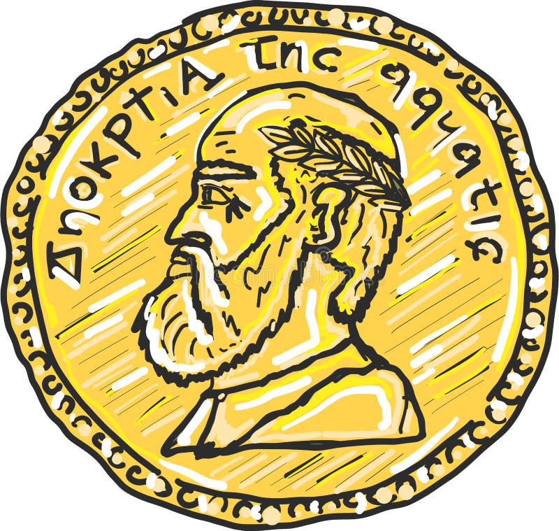 Ancient Gold Coin Vector Illustration Clip-art Image Stock Vector ...