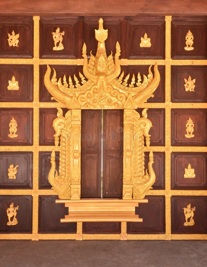 Ancient golden window stock photo. Image of house, real - 25874216